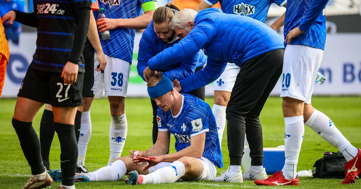 SV Darmstadt 98: Stürmer Isac Lidberg trifft ausgerechnet mit dem Kopf